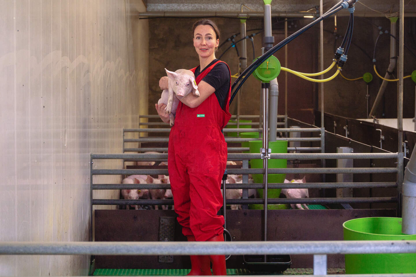 Loes (35) leeft haar hele leven al tussen de varkens - Beter Leven keurmerk